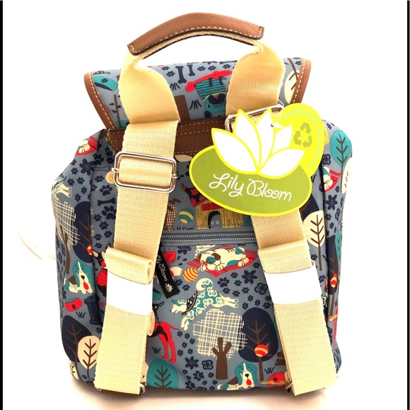 Lily Bloom | Bags | Lily Bloom Who Let The Dogs Out Backpack | Poshmark